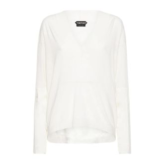 Tom Ford Tops - - Knitwear - Damen - Wei&szlig; - S
