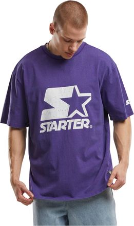 Starter Black Label Starter Logo Oversize Acid Tee Purple Acid Washed, M