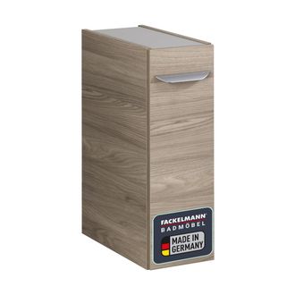 Fackelmann Unterschrank Luxor mit Apothekerauszug/Badschrank mit Soft-Close/Ma&szlig;e (B x H x T): ca. 20 x 60,5 x 45 cm/Schrank f&uuml;rs Bad mit 1 Auszug/Korpus: Braun h