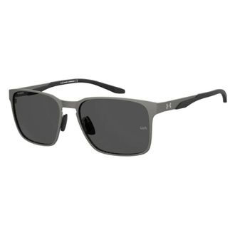 Under Armour Metall Graue Sonnenbrille f&uuml;r M&auml;nner - - Accessories - Herren - Grau - 57 MM