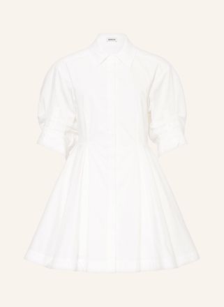 SIMKHAI Simkhai Hemdblusenkleid Jazzie Mit 3/4-Arm weiss