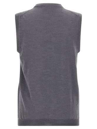 Zanone Flexwool Vest - Charcoal
