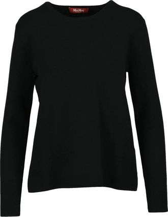 Max Mara Damen, Oberteile, Schwarzk, MGröße