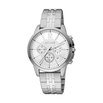 Just Cavalli Homme, Accessoires, Gris, Taille: ONE Size Montre Mode Homme Argent
