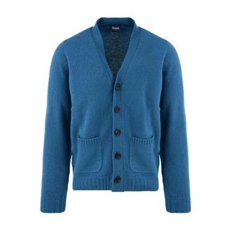 Drumohr Herren Cardigan Pullover - - Knitwear - Herren - Blau - XL