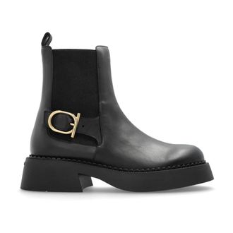 Ferragamo Chelsea Stiefel Tia - - Shoes - Damen - Schwarzk - 36 EU