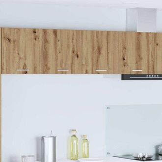 vidaXL vidaXL Armoire suspendue avec stockage Ch&ecirc;ne artisanal 80 x 31 x 40 cm