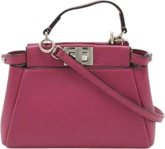Fendi Sac bandouli&egrave;re mini doccasion - Femme - Pre-owned - Violet - Taille: ONE Size