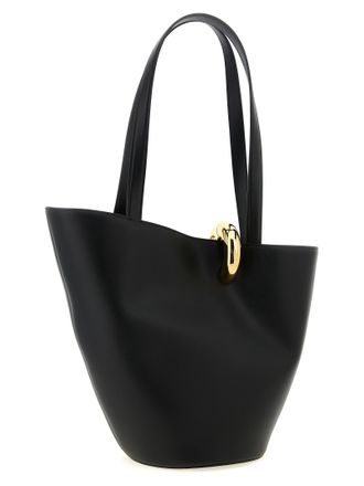 Jacquemus Womens Black Cowhide Shoulder Bag