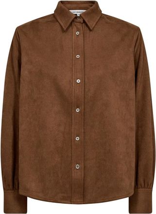 Co'Couture Damen, Blusen & Hemden, Braun, LGr&ouml;&szlig;e
