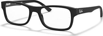 Ray-Ban Rb5268 Optics Schwarz Fassung Klar Glas 50-17