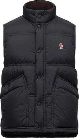 Moncler Homme, Vestes, Noir, Taille: XL Padded Nylon Vest