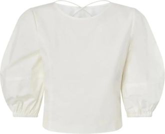 Pinko Pinko, Femme, Blouses et Chemises, Blanc, Taille: 34 FR Blouse Acireale