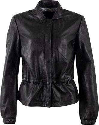 Mauritius Lederjacke MWEliz mit verstellbarer Taille