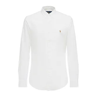 Polo Ralph Lauren Homme, Chemises, Blanc, Taille: S Chemise ajust&eacute;e en coton