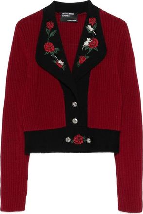 Enfants Riches Deprimes Rats Embroidery Button Cardigan