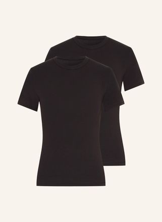SKIMS Skims 2er-Pack T-Shirts Cotton Jersey schwarz