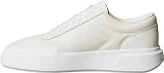 Calvin Klein Damen Chunky Cupsole Laceup OXF LTH Yw0Yw02032 Low Top, White (Marshmallow/Dk Ecru), 39 EU