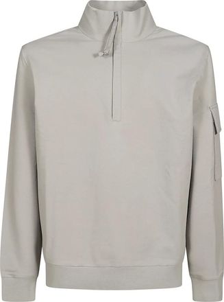 C.P. Company C.p. Company, Homme, Sweatshirts et sweats &agrave; capuche, Gris, Taille: L Metropolis Mezza Zip