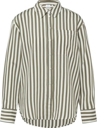 Comma Jacquard Bluse mit Streifen - - Blouses & Shirts - Damen - Mehrfarbig - M