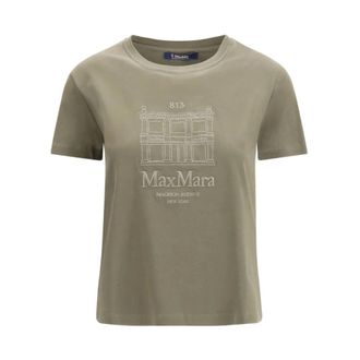 Max Mara Femme, Tops, Vert, Taille: 38 FR T-Chemises