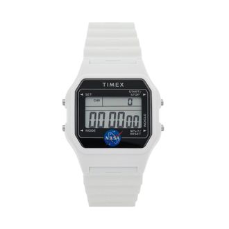 Timex Uhr Timex Main Street Classic TW2Y13500 Wei&szlig;