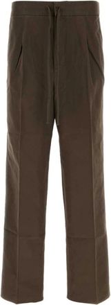 Fear of God Homme, Pantalons, Brun, Taille: M Cotton Canvas Pleat Front Pant