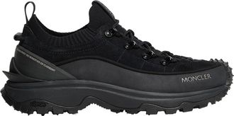 Moncler Moncler Trailgrip Lite3 Nubuck & Suede Trainers, Women, Black, Size: 36,5