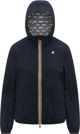 K-Way Femme, Vestes, Bleu, Taille: 46 FR Lil 2.0 Stretch Dot