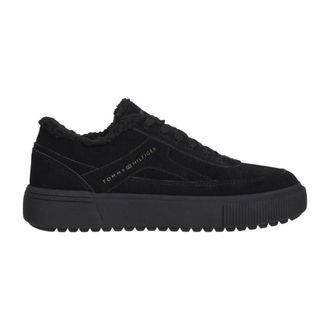 Tommy Hilfiger Schwarzer Winter Sneaker - - Shoes - Damen - Schwarzk - 41 EU