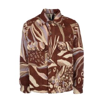Sunflower Animal CPO Shirt Jacket - - Shirts - Herren - Braun - S