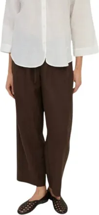 Yerse Yerse, Femme, Pantalons, Brun, Taille: 42 FR Cropped Pantalons