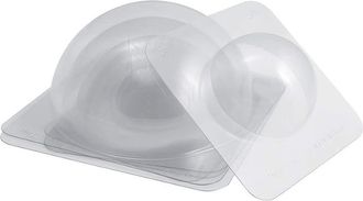 Martellato Sphere Schoko-Deko-Kugeln, Backform, 6 St&uuml;ck, Transparent, Polyethylen, Kugel