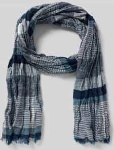 Camel Active Schal aus reiner Baumwolle