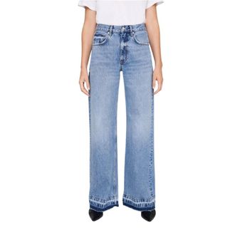 Anine Bing Femme, Jeans, Bleu, Taille: W25 Lewis Flared Jeans