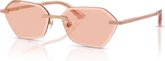 Jimmy Choo London Femme, Accessoires, Jaune, Taille: 58 MM Lunettes de soleil