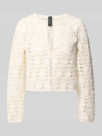 Marc Cain Blazer aus H&auml;kelspitze mit Knopfverschluss