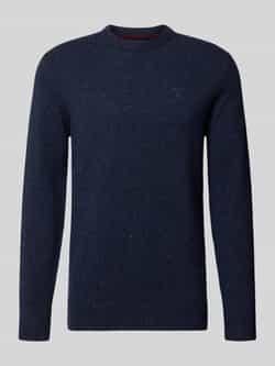 Barbour Pullover aus Woll-Seide-Mix mit Rundhalsausschnitt Modell TISBURY
