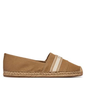 Tommy Hilfiger Espadrilles Tommy Hilfiger Hilfiger Webbing Espadrille FW0FW09334 Braun