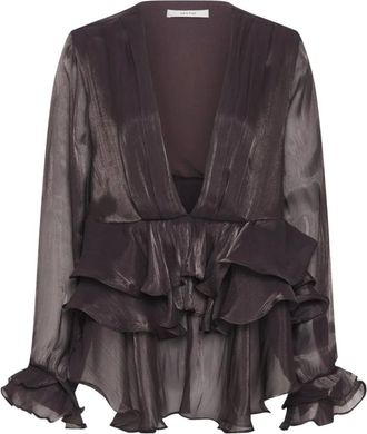 Gestuz Femme, Blouses et Chemises, Violet, Taille: 38 FR GZdrew Top