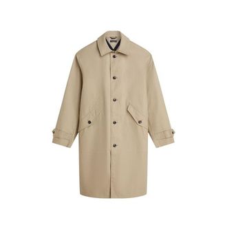 Tommy Hilfiger Trench droit en coton