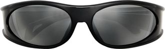 Moncler De Soleil Ovales Traill, Unisexe, Noir, Taille: 64