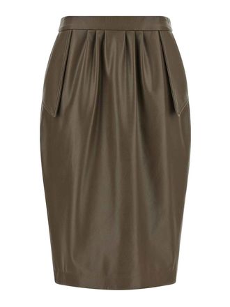 Stella McCartney Midirock - Braun