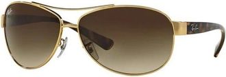 Ray-Ban Homme, Accessoires, Jaune, Taille: 63 MM Lunettes de soleil Aviateur