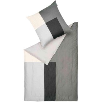 Sch&ouml;ner Wohnen Kollektion SCH&Ouml;NER WOHNEN Satin Bettw&auml;sche ART - 1 St&uuml;ck 135x200 cm, Grau
