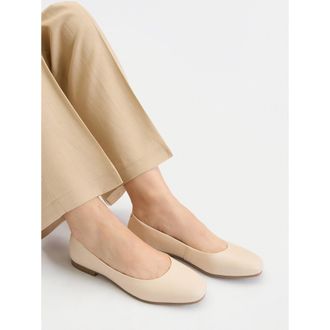 Lasocki Ballerinas Lasocki CEO-RST-WOLLY-09 Beige