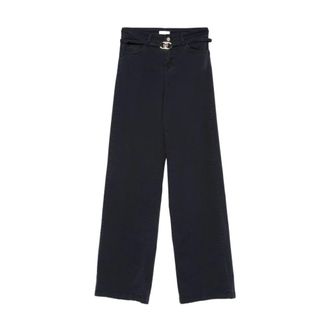 Liu Jo Femme, Jeans, Bleu, Taille: W26 Pantalon &Eacute;vas&eacute; avec Ceinture