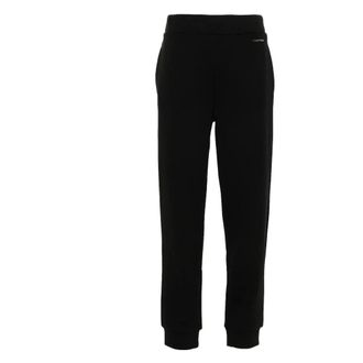 Calvin Klein Relaxed Jogger mit Nano-Logo - - Trousers - Damen - Schwarzk - S