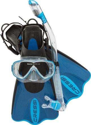 Cressi Palau SAF Set, Blau, L/XL