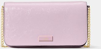 Kate Spade New York Bridget Umhängetasche Aus Lackleder In Knitteroptik, Extraklein